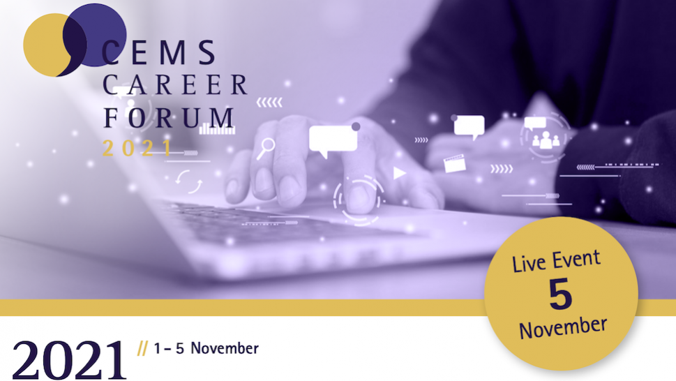 CEMS Career Forum 2021 | CEMS CEMS Career Forum 2021 | CEMS